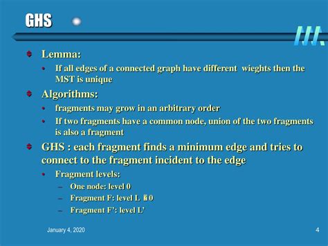 ppt mst gallager humblet spira algorithm powerpoint presentation