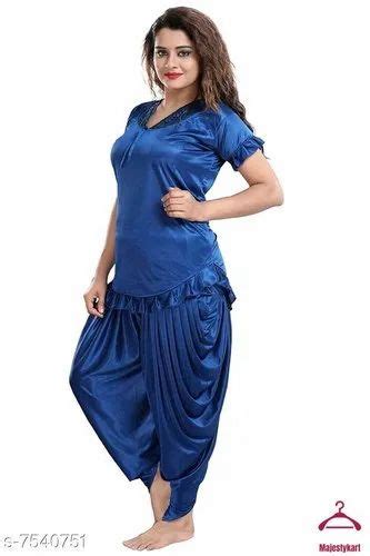 Kinu Sat In Nighty Doti Set At Rs 599piece Girls Nightwear In New