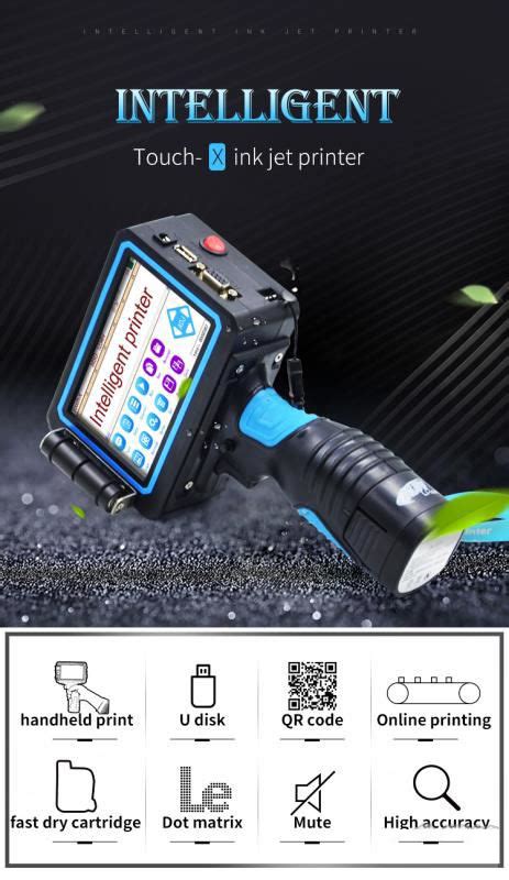 continuous batch expiry date handheld coding machine china continuous