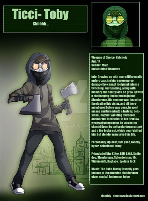 All Ticci Toby Reference Sheets Ticci Toby Reblogs On Tumblr