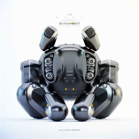 Artstation Black Mako Vladislav Ociacia Sci Fi Robot Sci Fi Art