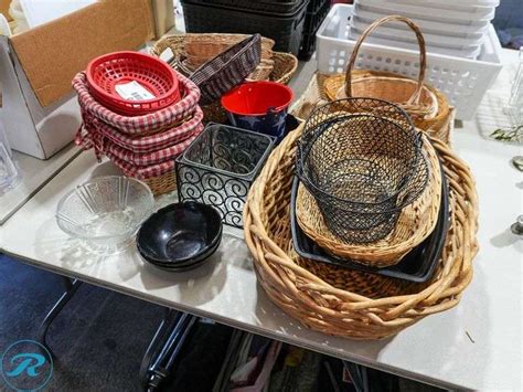 Assorted Baskets Roller Auctions