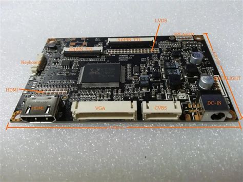 40pin 50pin Ttl Lcd Controller Board With Hdmi In Vga Cvbs Audio Pcb Reserved Buy Industrial