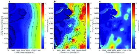 Bathymetric Contour Visualizations Of A Nc5 B Gt5 And C Spatial