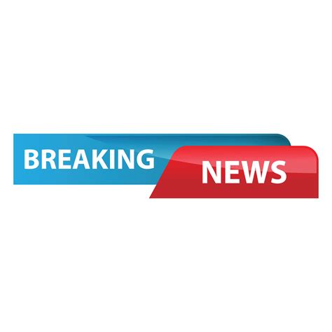 Breaking News Logo Vector 12799858 Vector Art At Vecteezy