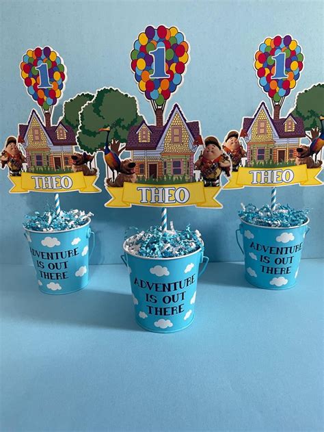Up Centerpiece Up House Centerpiece Up Theme Party Up Movie Party