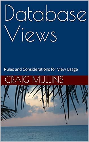 database views rules and considerations for view usage ebook mullins