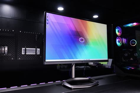 Cooler Master Unveils Tempest G2711 Gaming Monitor Mini Led Backlighting And Unique Heatsink