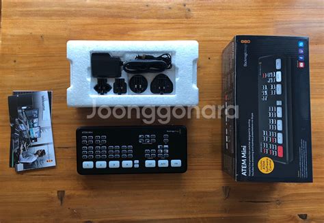 Blackmagic Atem Mini 박스 풀셋 캠코더 액션캠 중고나라