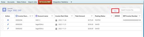 How To Promote Ar Invoice From Salesforce To Sage 300 Cloud Using