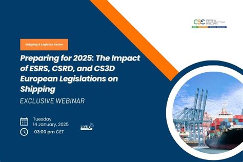 Webinar The Impact Of European Legislations On Shipping