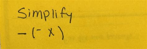 Solved Simplify X Chegg Com