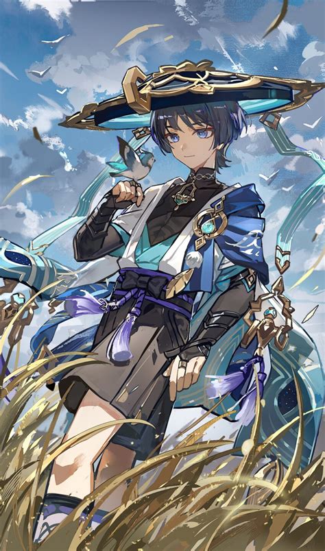 Mento Scaramouche Genshin Impact Wanderer Genshin Impact Genshin