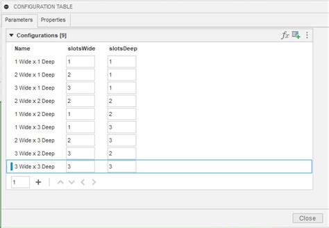 Updated 29dec2024 Gridfinity Storage Cover S Configured In Fusion