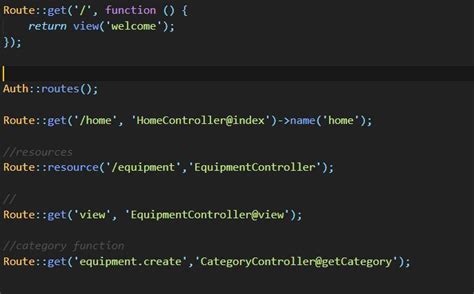 Laravel Error Exception Undefined Variable Categories Stack Overflow