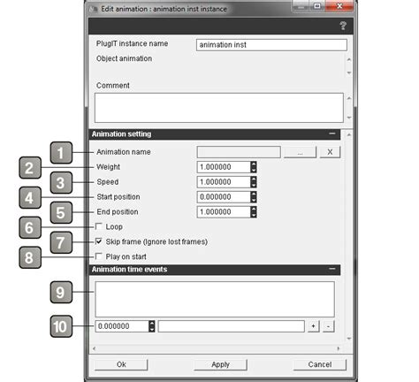 openspace3d documentation animation plugit