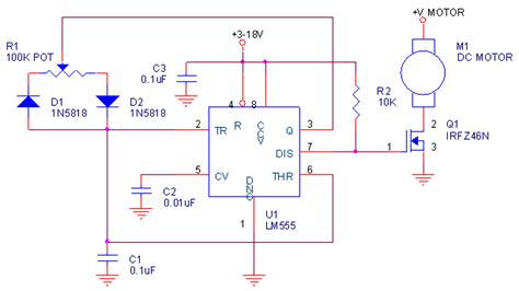 A Simple Pwm Circuit Based On The 555 Timer Circuito Electrónico