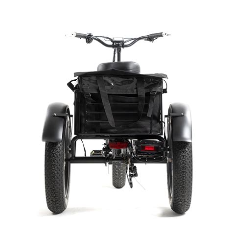 Fat Tire Electric Tricycle Mg1703 White Cfb Bike Shop