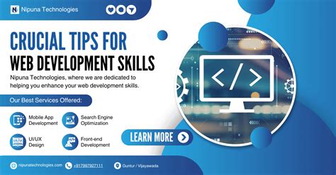 tips for web development skills 2023