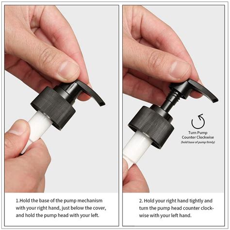 Badu Bg Черна стъклена бутилка шампоан Бял диспенсър за ръчно пране Контейнер за течен сапун