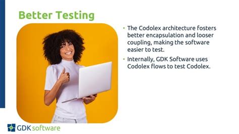 announcing codolex 2 0 from gdk software ppt