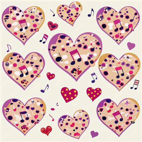 Love Patern Premium Ai Generated Vector