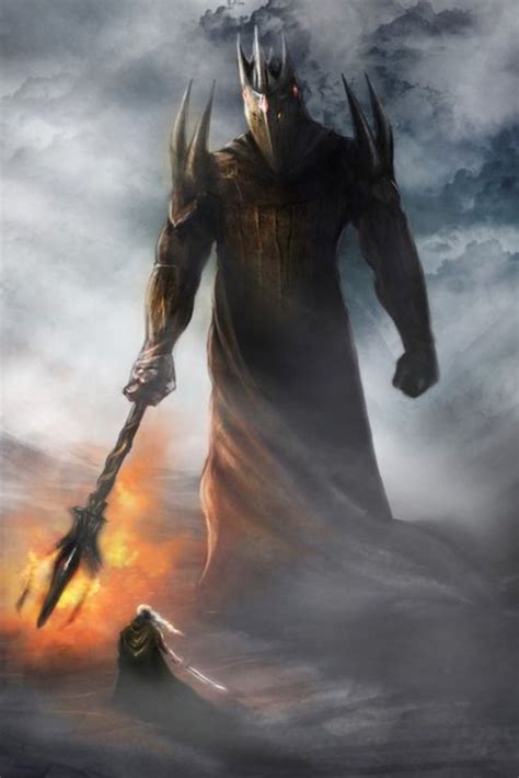 Great Art The Lord Of The Rings Morgoth Tolkien Melkor Morgoth