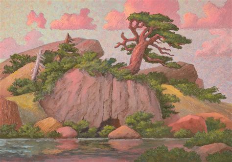 15 Emerson Everett Glass 1916 1987 Oil On Panel