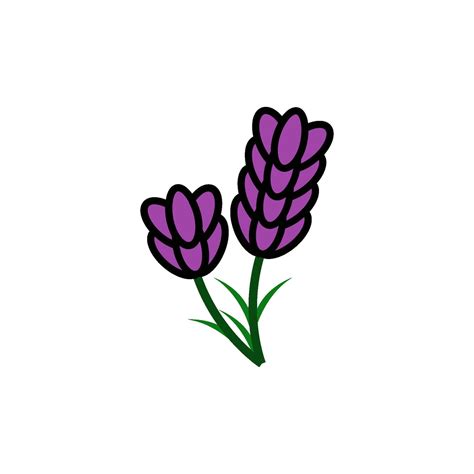 Lavender Icon Vector Design Templates 40254291 Vector Art At Vecteezy