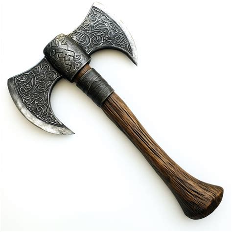 Sharp Axe On Flat Back Premium Ai Generated Image