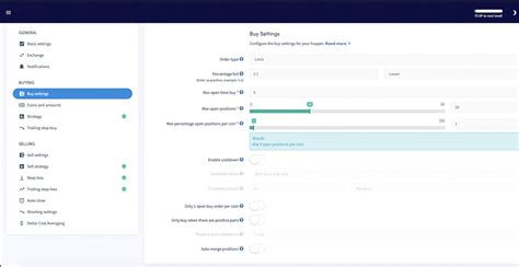 What Are The Buy Settings In The Baseconfig Cryptohopper Documentation