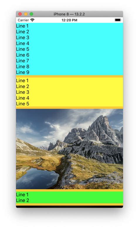 Ios UIScrollView With Dynamically Sized Content Stack Overflow