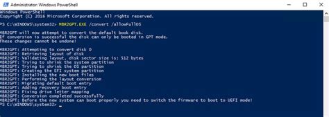 A Configmgr Geeks Guide To The Mbr2gptexe Tool