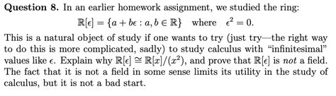 Solved R ϵ a bϵ a bR where ϵ This is a natural object Chegg com