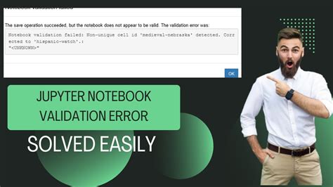 Solved Python Jupyter Notebook Validation Failed Non Unique Cell Id