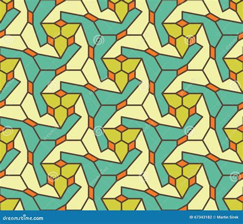 Vector Modern Seamless Colorful Geometry Pattern Color Abstract Stock Vector Illustration Of
