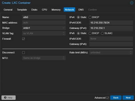 How To Configure A Proxmox Private Internal Network First Host