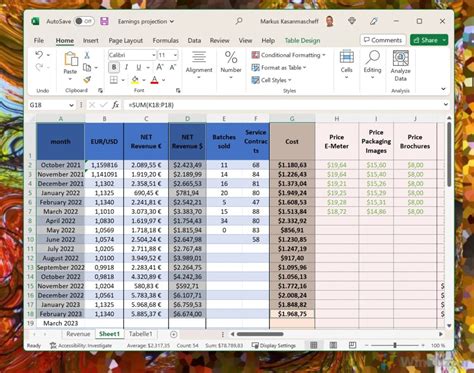 How To Structure Collected Data In Excel Winbuzzer