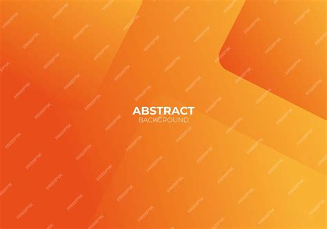 Premium Vector Abstract Orange Gradient Background With Orange