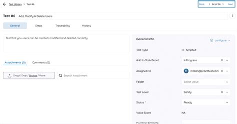 Updates Practitest Test Management Tool