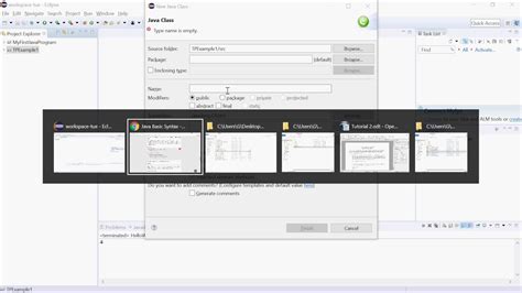 Javaeclipse Downloading A Java Program And Running Youtube