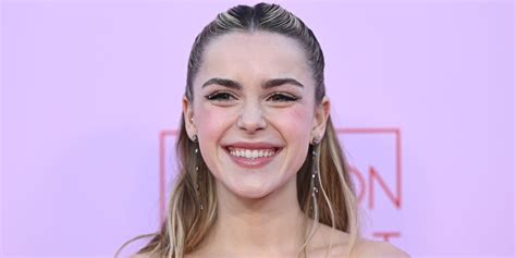 Kiernan Shipka Wore A Lacy Lingerie Top For A Night Out