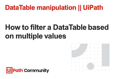 Pradumn Kumar On Linkedin How To Filter A Datatable Based On Multiple