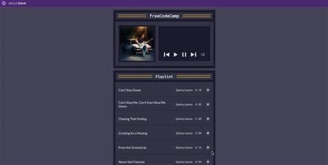 Mark Robuck On Linkedin Finished The Music Player Project In
