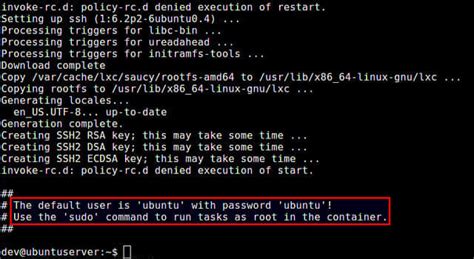 教你在 ubuntu 上使用 lxc 容器 linuxstory