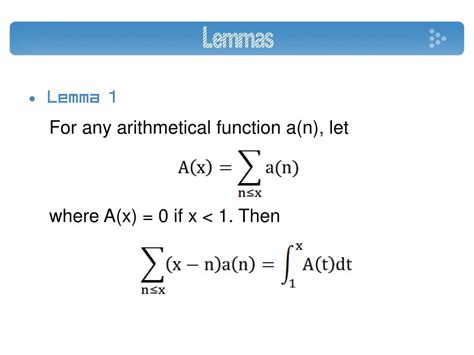 ppt riemann zeta function and prime number theorem powerpoint