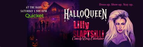 Book Tickets For Halloqueen With Lilly Slaptsilli At The Barn At