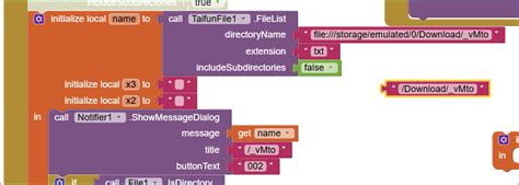Confirm Existence Of Directory Mit App Inventor Help Mit App Inventor Community