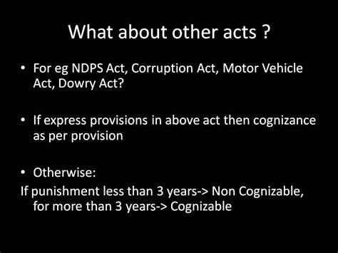Crpc Classification Of Offenses