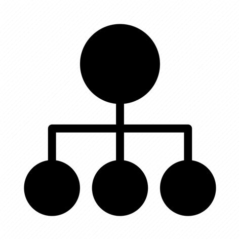 Chart Connection Graph Hierarchy Network Icon Download On Iconfinder